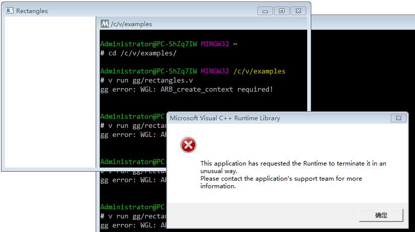 gg error: WGL: ARB_create_context required! · Issue #12295 · vlang/v · GitHub