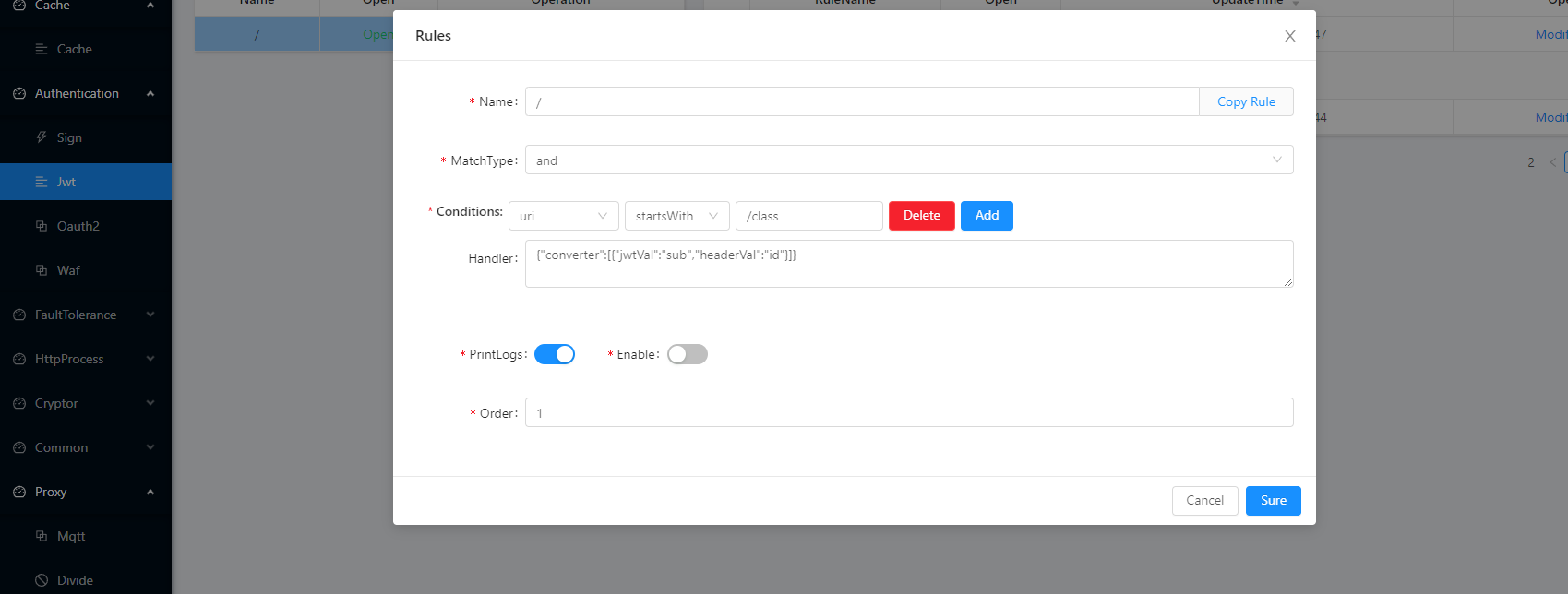 [BUG] unable to remove the jwt rule handle · Issue #4142 · apache/shenyu · GitHub