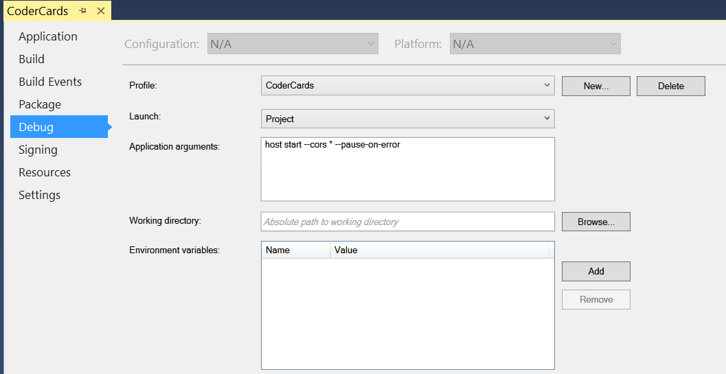 Add ability to enable CORS for Visual Studio debugging · Issue #406 · Azure/Azure-Functions · GitHub