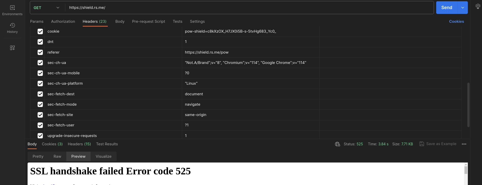 Not Protected · Issue 459 · Ruisiangpow Shield · Github 