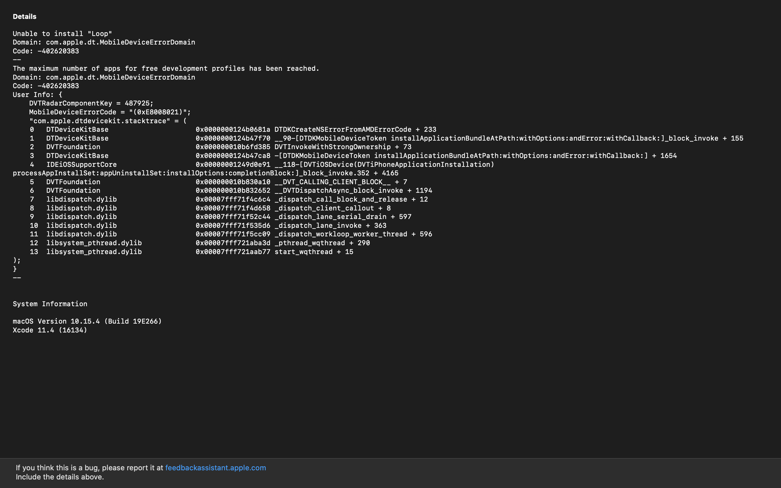 ios 13.3.1 on free developer account · Issue #1264 · LoopKit/Loop · GitHub