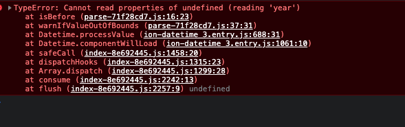 bug: Datetime v. 6.3.1 - min/max date - fixed · Issue #26140 · ionic-team/ionic-framework · GitHub