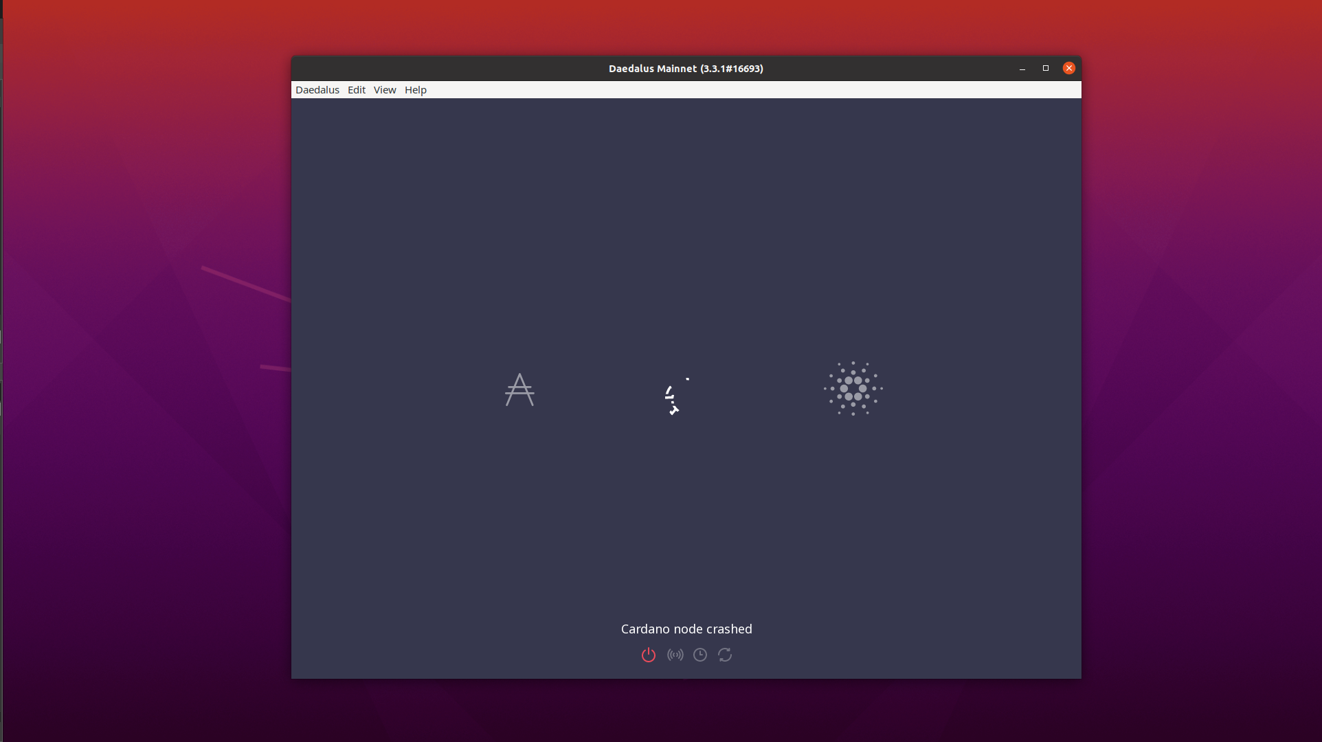 [solved] [bug] Daedalus 3 3 2 Cardano Node Crashed Ubuntu 20 04 · Issue 2413 · Intersectmbo