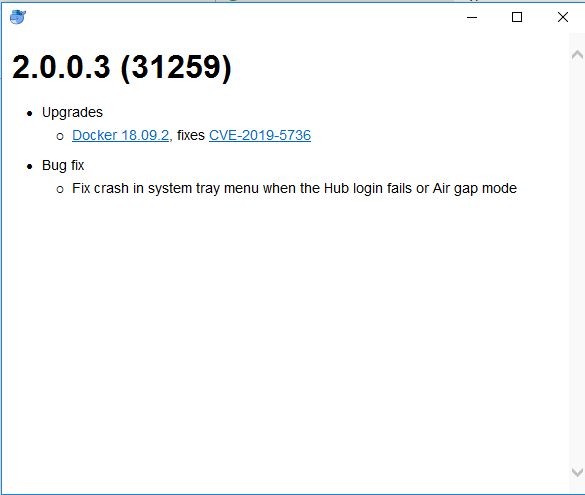 Docker Error While Doing Factory Reset On Windows 10 · Issue 3675 · Dockerfor Win · Github