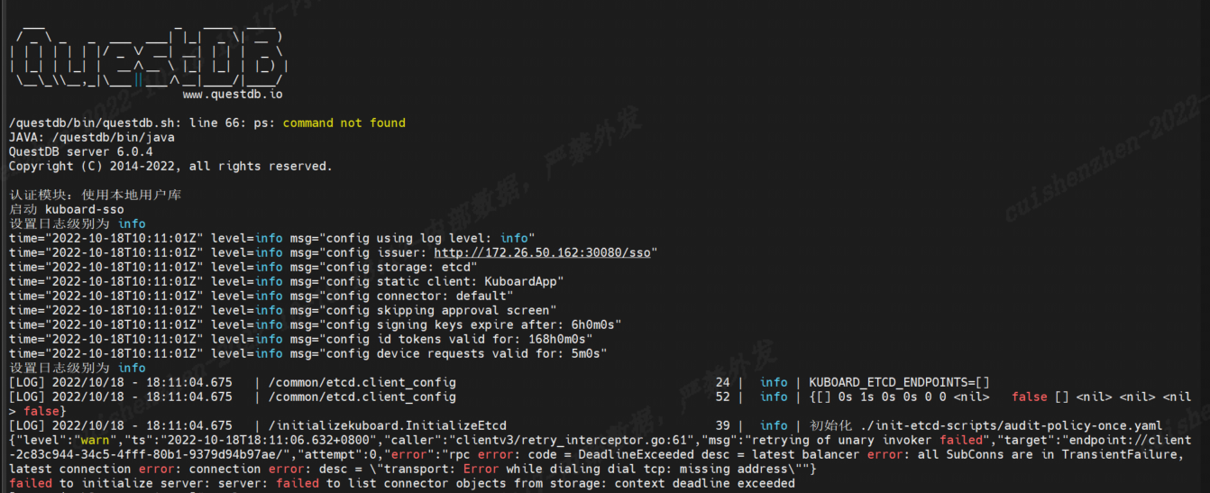 BUG: kuboard install fail · Issue #1909 · labring/sealos · GitHub