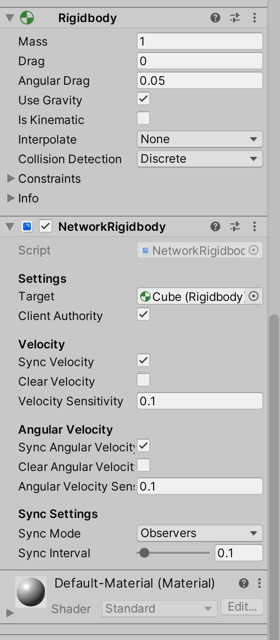 Networkrigidbody Script Getting Invalidprogramexception · Issue 2190 · Mirrornetworking
