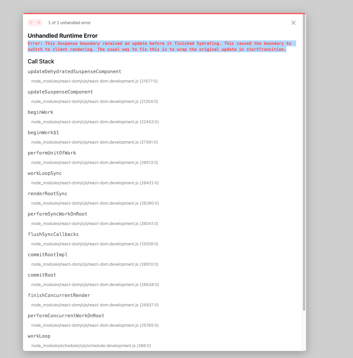Setting state in callbackRef with suspense will throw suspense boundary ...