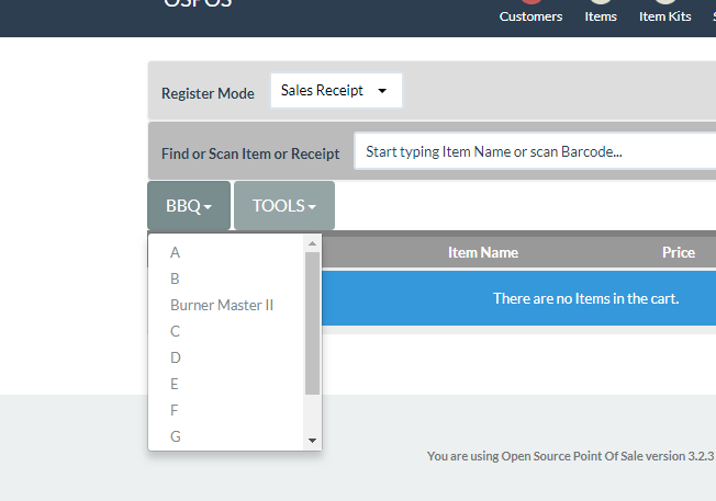 New Feature - Quick Picks Register · Issue #2164 · opensourcepos/opensourcepos · GitHub