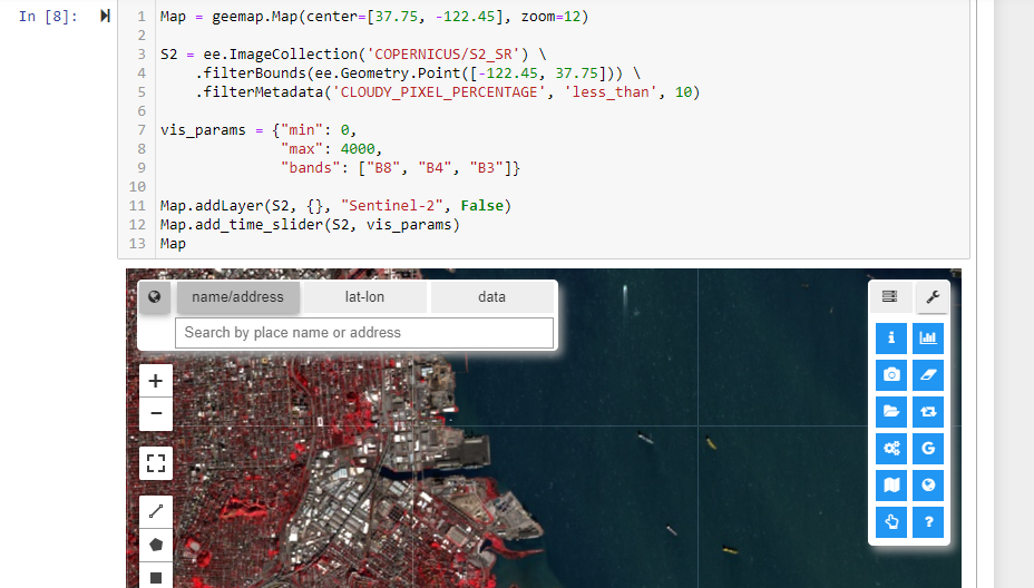 Adding timeslider tool to toolbar? · gee-community geemap · Discussion #417 · GitHub