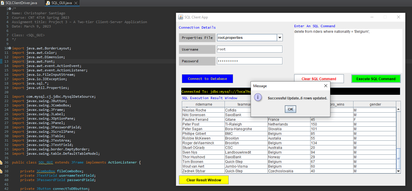 GitHub - CRSantiago/Client-Server-MySQL-Application
