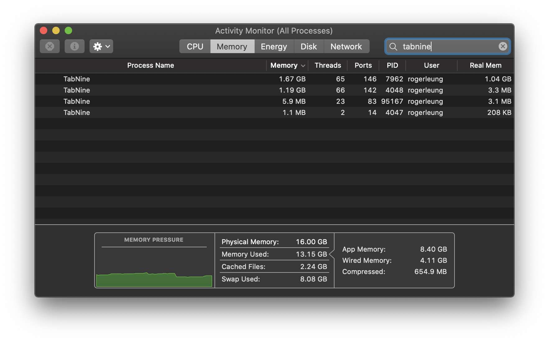 Excessive cpu usage · Issue #66 · codota/tabnine-vscode · GitHub