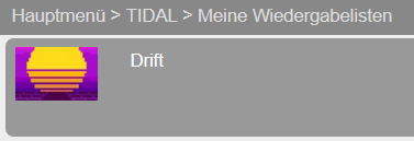 Tidal plugin only displays self-created playlists, not subscribed ones ...