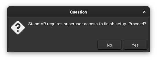 Suspicious Installing Notification · Issue 539 · Valvesoftware Steamvr For Linux · Github