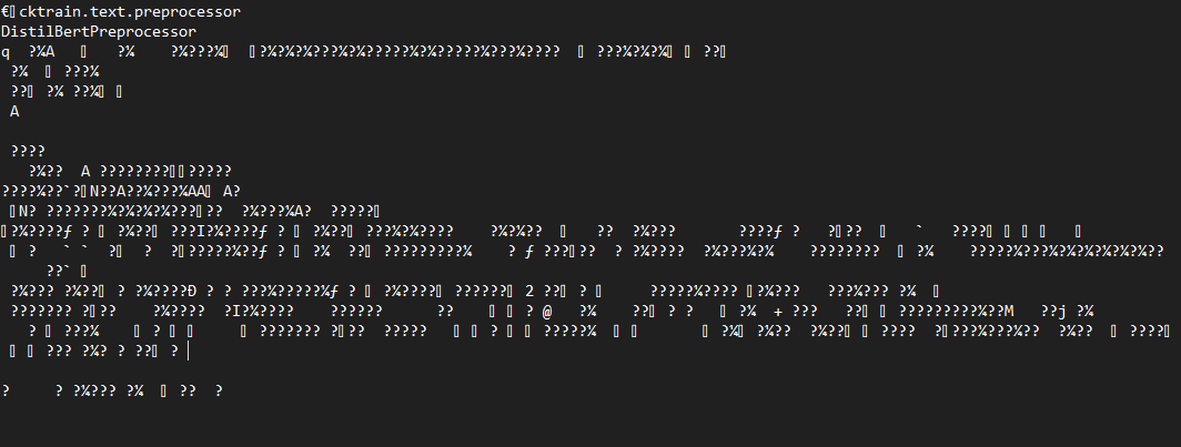 Which editor to use while manually editing the .preproc file? · Issue #340 · amaiya/ktrain · GitHub
