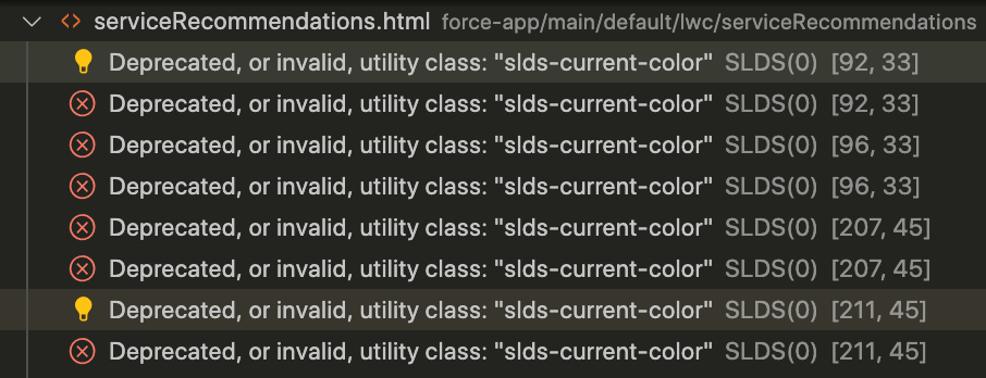slds-current-color should be allowed · Issue #48 · forcedotcom/salesforcedx-vscode-slds · GitHub