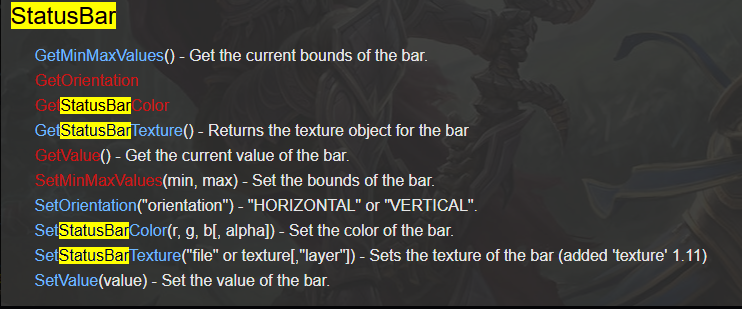 AddOns: missing / incorrect Blizzard API · Issue #120 · tswow/tswow · GitHub