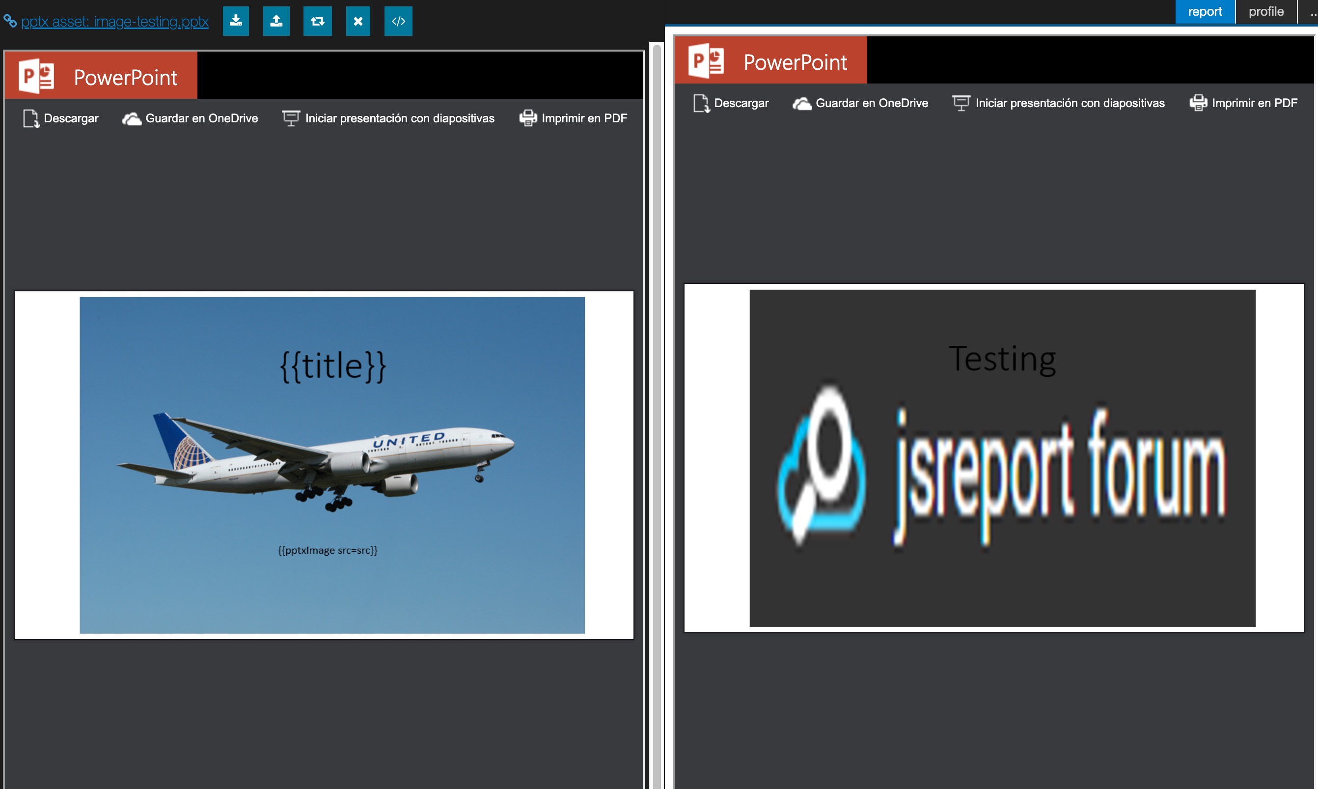 When exporting the ppt, the size of the image cannot be adapted according to the frame, and the ...