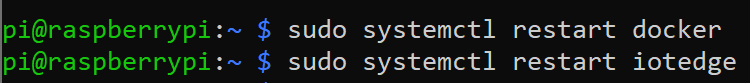 The Iot Edge Module Is In Backoff State On Raspberry Pi 4 With Raspbian