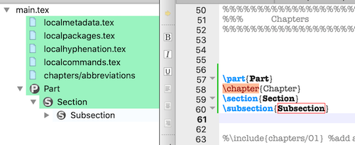 chapters missing from the structure pane · Issue #2666 · texstudio-org/texstudio · GitHub