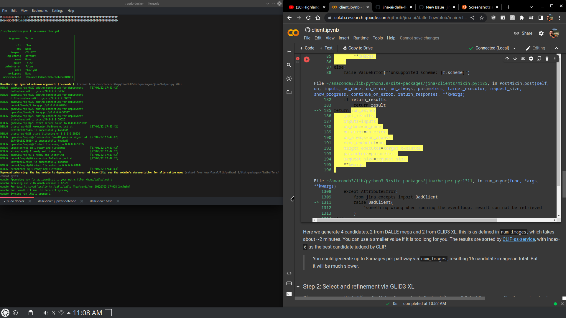I have folowed the steps to start my own server and get bad client err · Issue #4996 · jina-ai ...