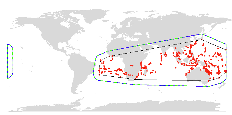 strange buffer using terra · Issue #1330 · rspatial/terra · GitHub