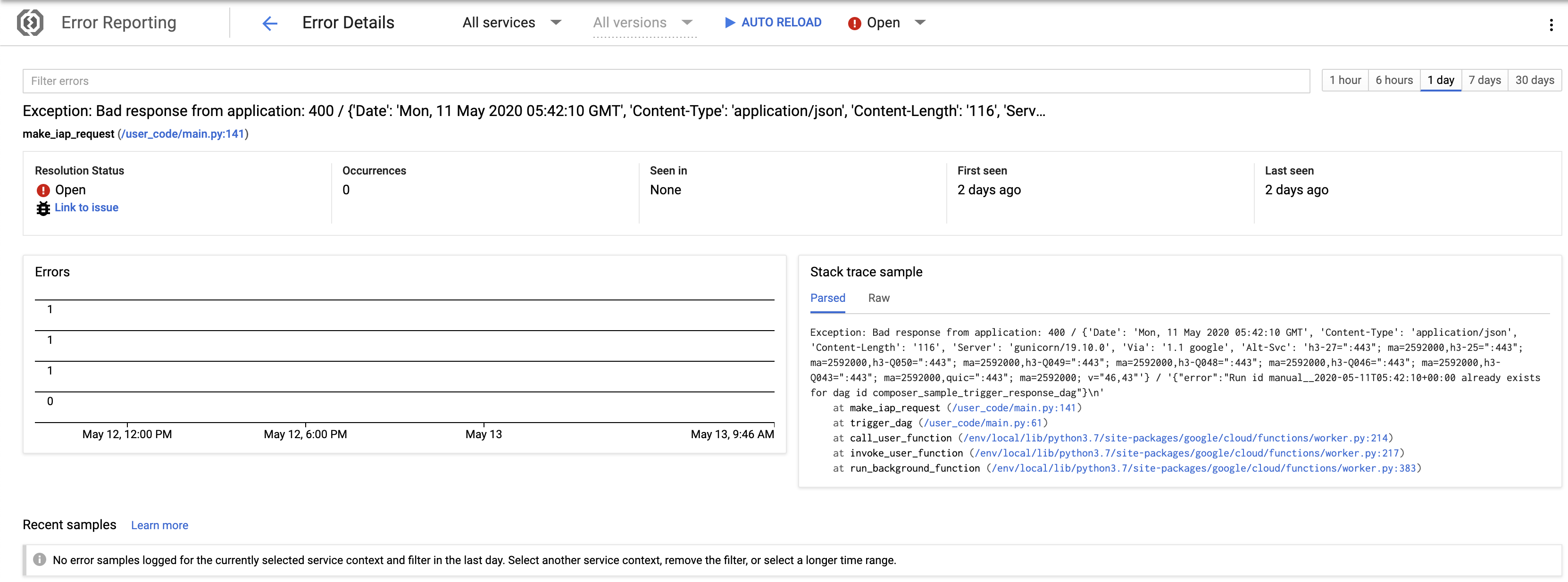 [composer] Triggering Cloud Storage doesnt work · Issue #3732 · GoogleCloudPlatform/python-docs ...