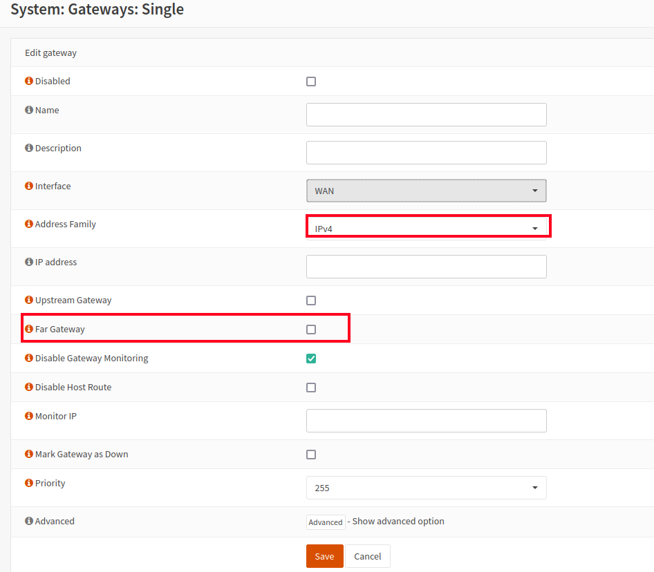 IPv6 Gateway is missing the checkbox for far gateways · Issue #6461 · opnsense/core · GitHub