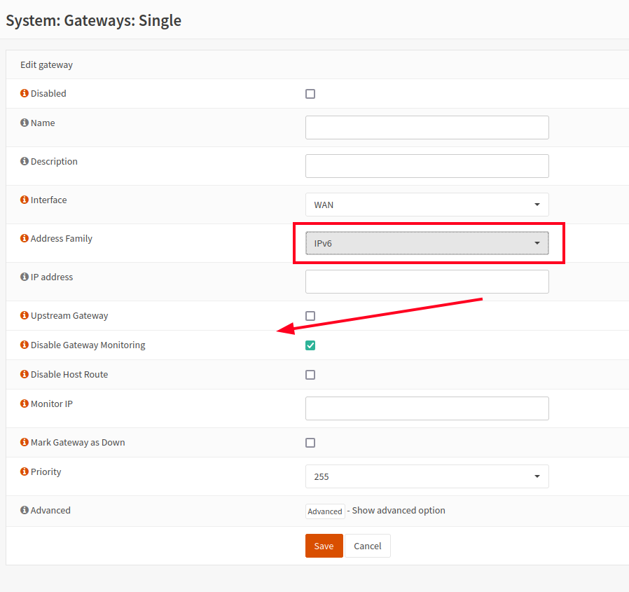 IPv6 Gateway is missing the checkbox for far gateways · Issue #6461 · opnsense/core · GitHub