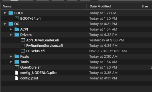 Stuck at End Random Seed using OpenCore-0.0.4 · Issue #450 · acidanthera/bugtracker · GitHub