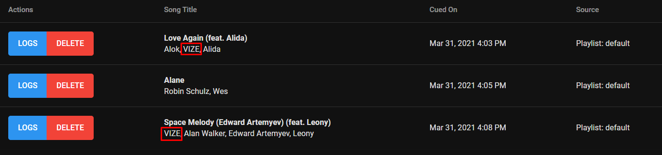 AutoDJ - duplicate artist avoidance does not work properly · Issue #3957 · AzuraCast/AzuraCast ...