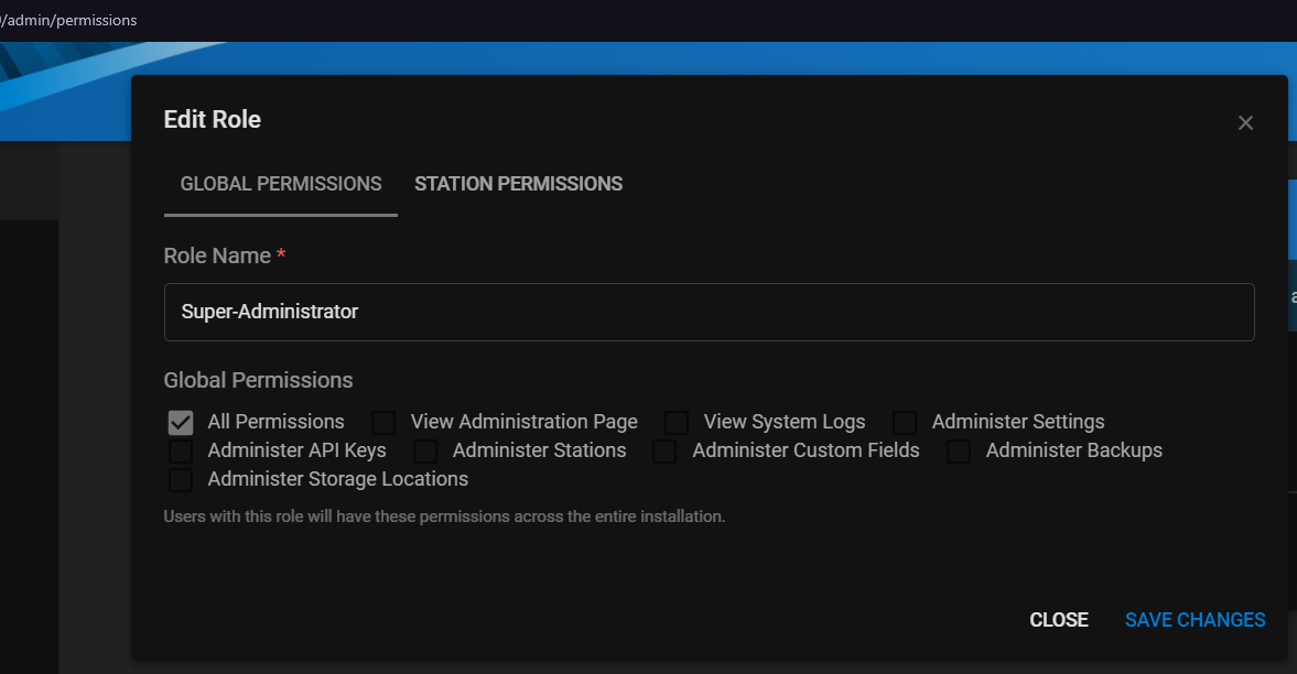 No Access to Roles · Issue #4606 · AzuraCast/AzuraCast · GitHub