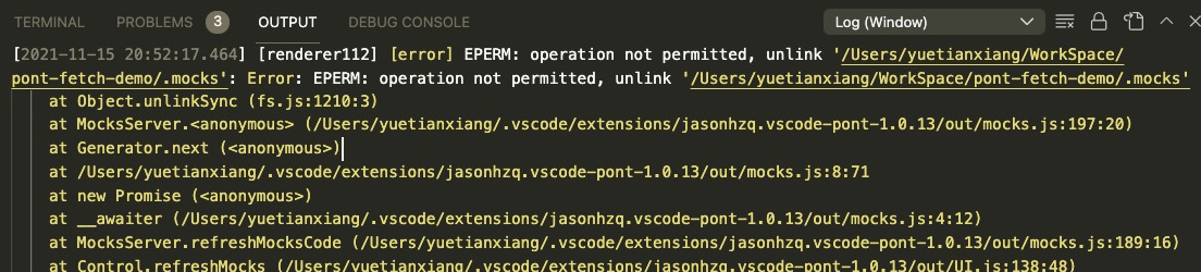 refresh mocks data 失败 · Issue #204 · alibaba/pont · GitHub