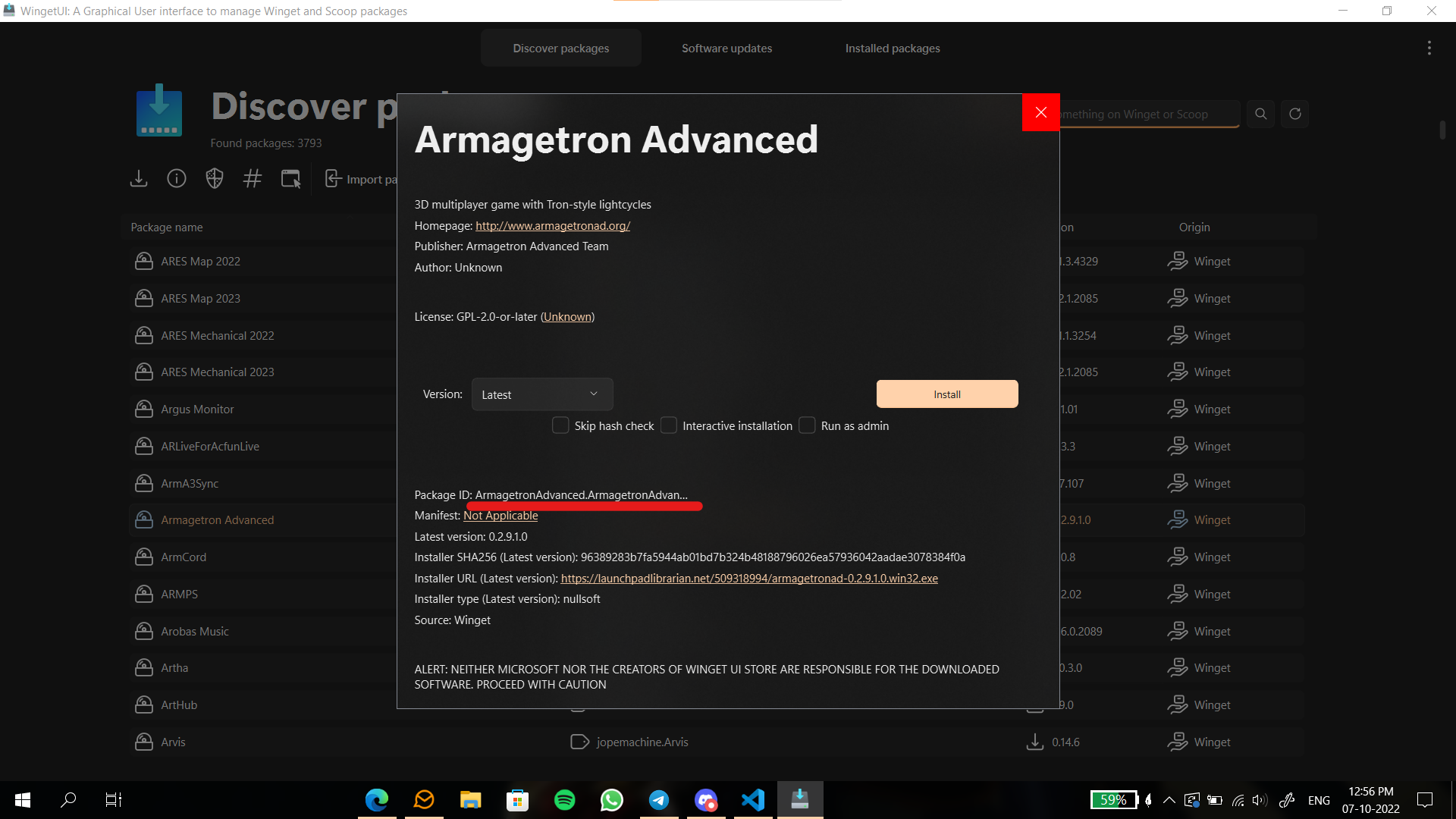 [Bug] The package id trimmed with ellipsis(...) · Issue #213 · marticliment/UniGetUI · GitHub