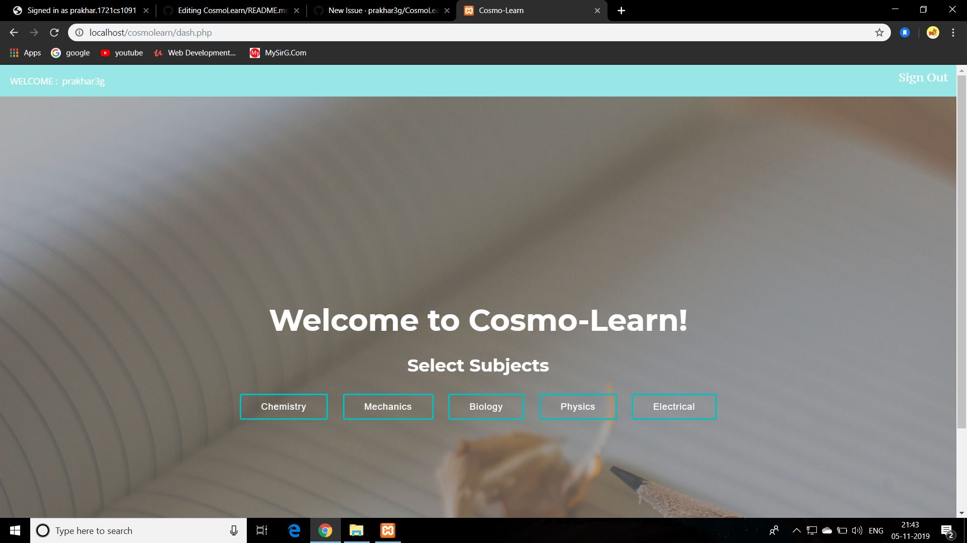GitHub - prakhar3g/CosmoLearn