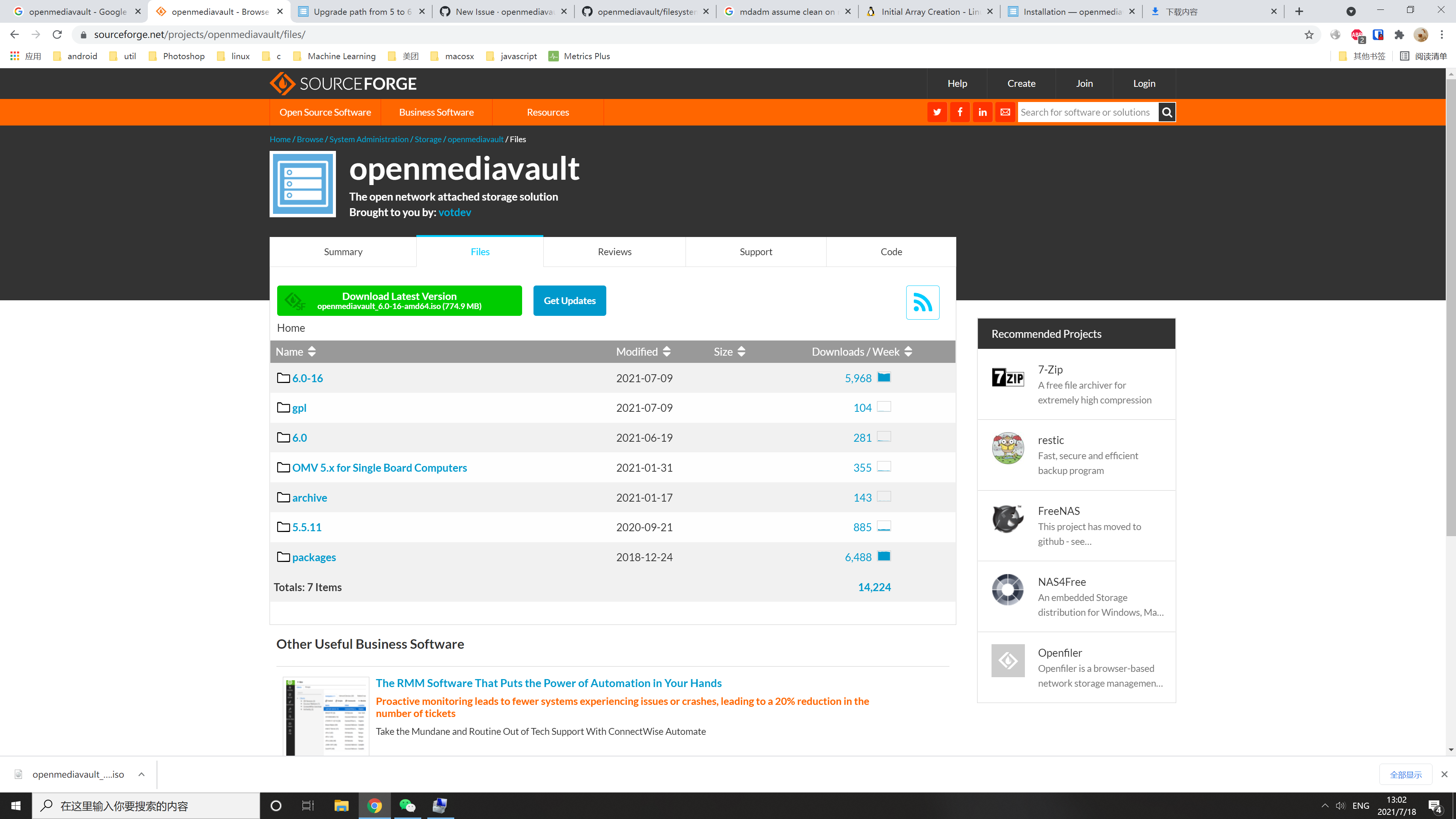 openmediavault 6.x should mark alpha in download page · Issue #1067 · openmediavault ...