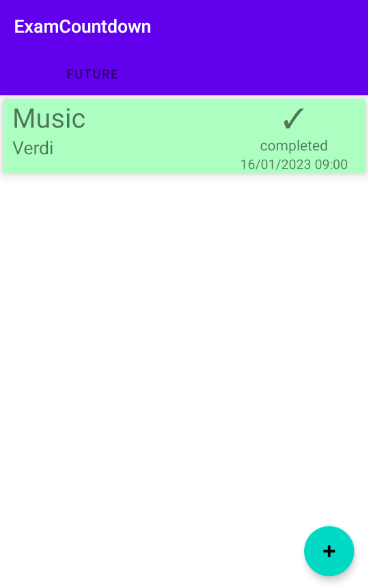 GitHub - Veronishi/ExamCountdown