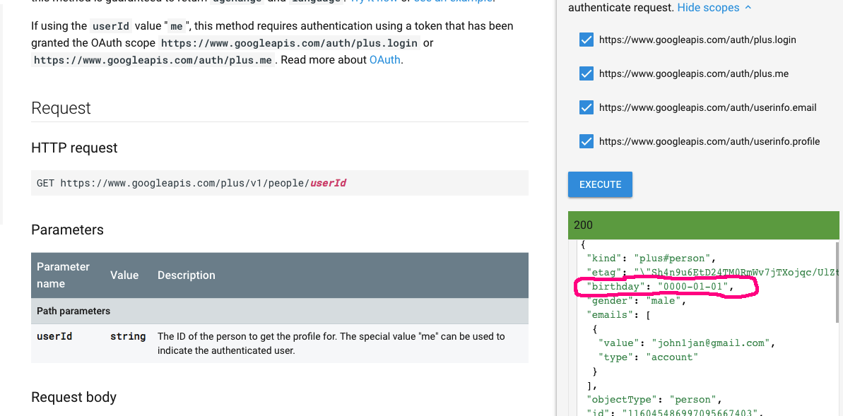 How you can get the gender and the birthday? · Issue #98 ...