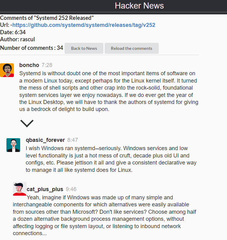 GitHub - Kezzya/HackerNews: Interface for Hacker News
