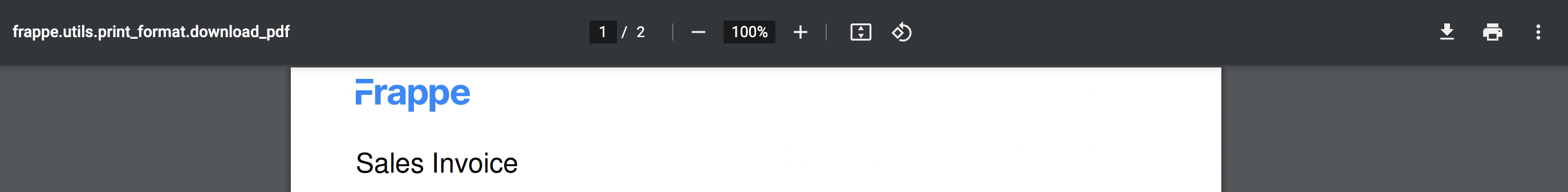 Sales Invoice - Logo not displaying on PDF · Issue #32677 · frappe/erpnext · GitHub