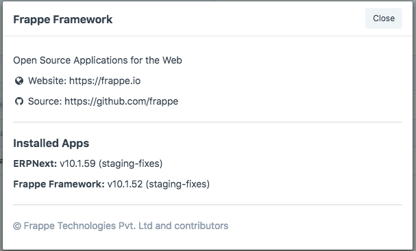 Update version no. for staging-fixes branch · Issue #6264 · frappe/frappe · GitHub