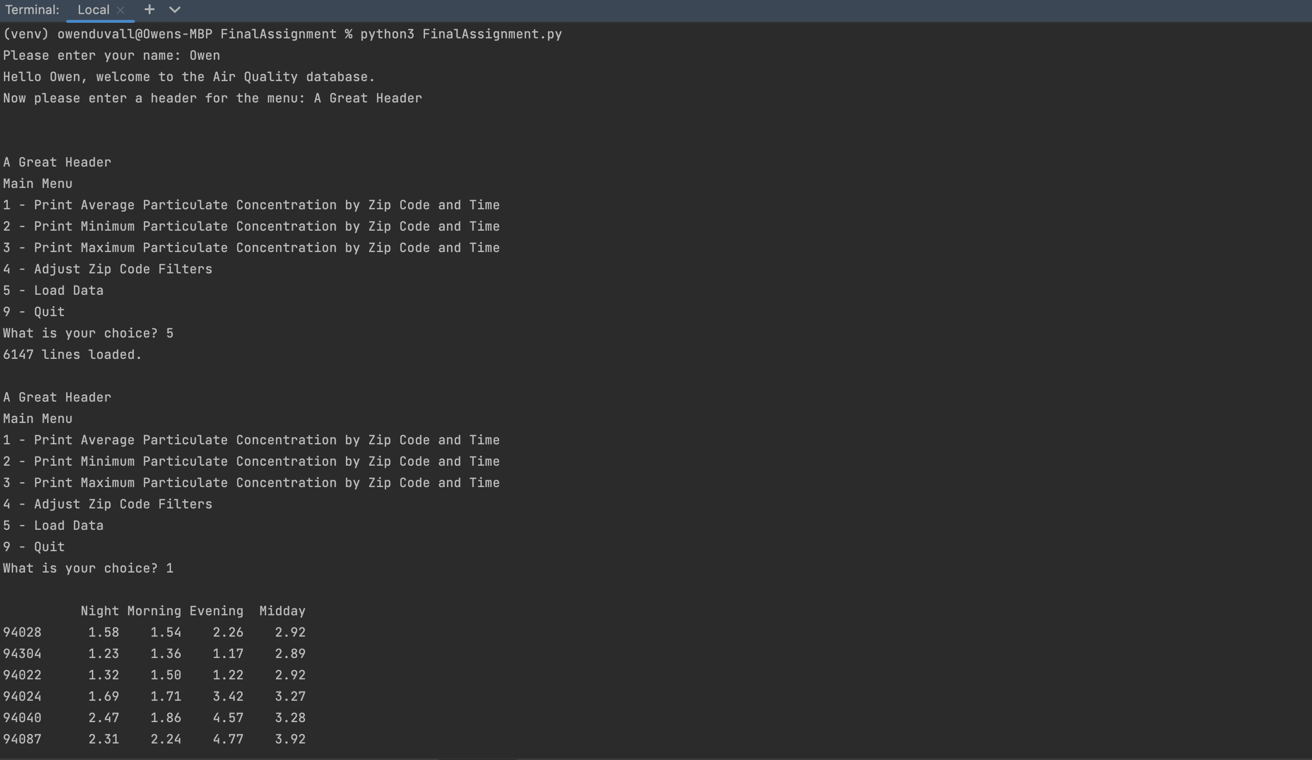 GitHub - oduvall/air-quality-data-analysis-tool: A simple Python ...
