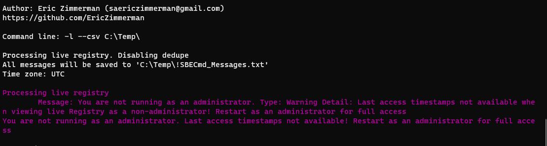 ShellBags Explorer Load Active Registry · Issue #176 · EricZimmerman/Issues · GitHub