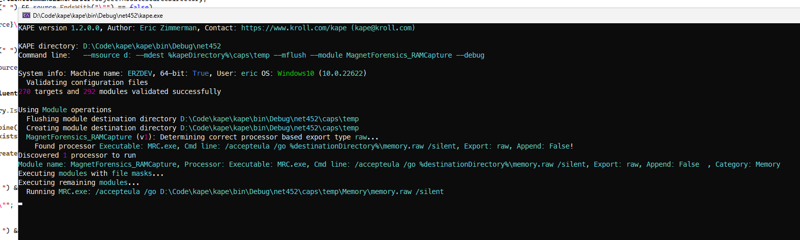 Kape tool commandline bug · Issue #668 · EricZimmerman/KapeFiles · GitHub