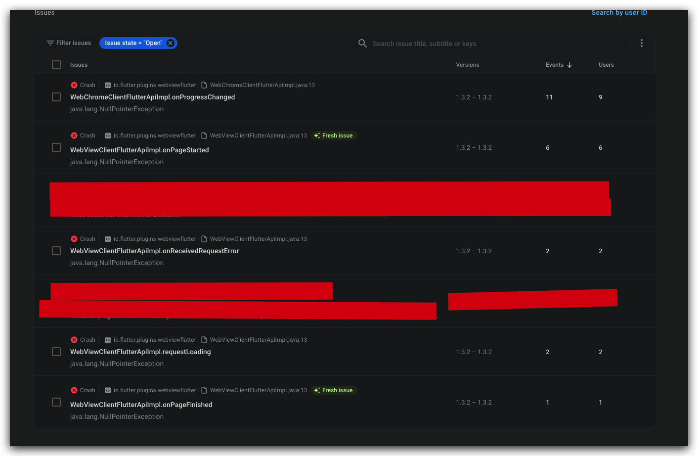 Webviewclientflutterapiimpl Requestloading Java Lang Nullpointerexception · Issue 123004