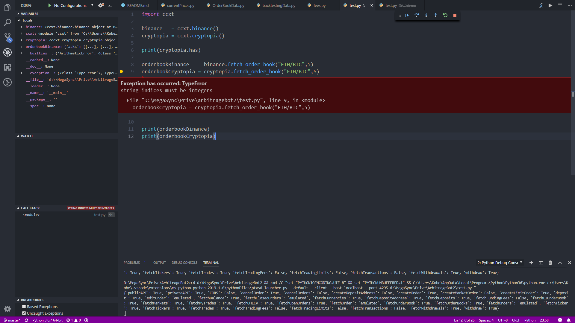 Can't acces the order book of cryptopia · Issue #4584 · ccxt/ccxt · GitHub