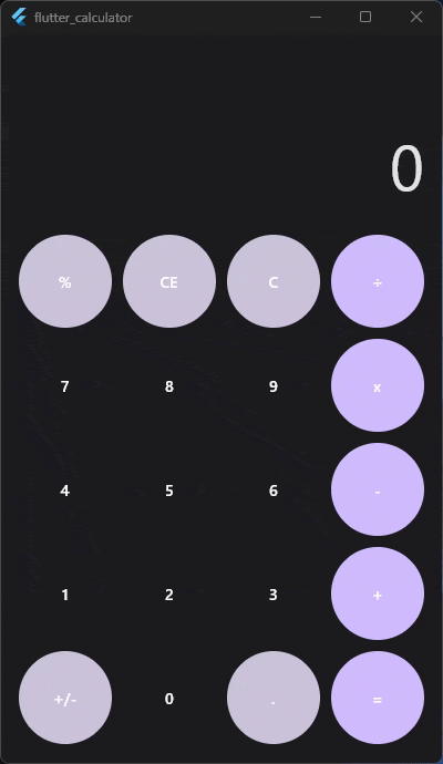 GitHub - Bryceed/FlutterCalculator