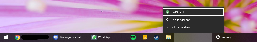 Adguard blank icon in taskbar notification area · Issue #1742 ...