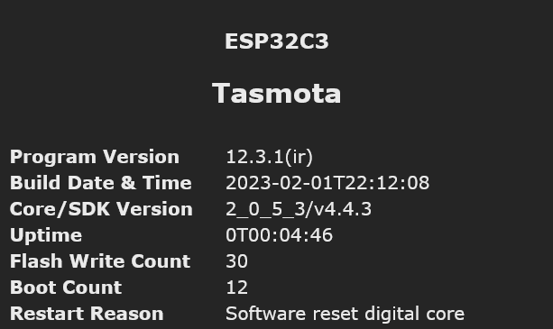 Add ESP32-C3 support to Tasmota IR firmware · arendst Tasmota · Discussion #17846 · GitHub