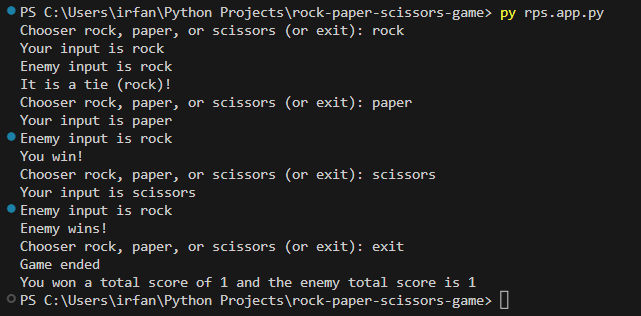GitHub - kettei/rock-paper-scissors-game: This is a python "rock-paper-scissors-game".