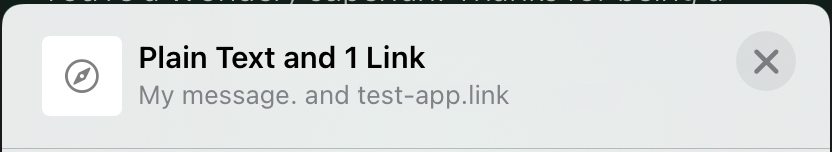 Display Title And Message On Ios Share Menu · Issue 908 · React Native Share React Native